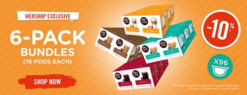 Coffee Pods & Coffee Machine Offers | NESCAFÉ® Dolce Gusto®